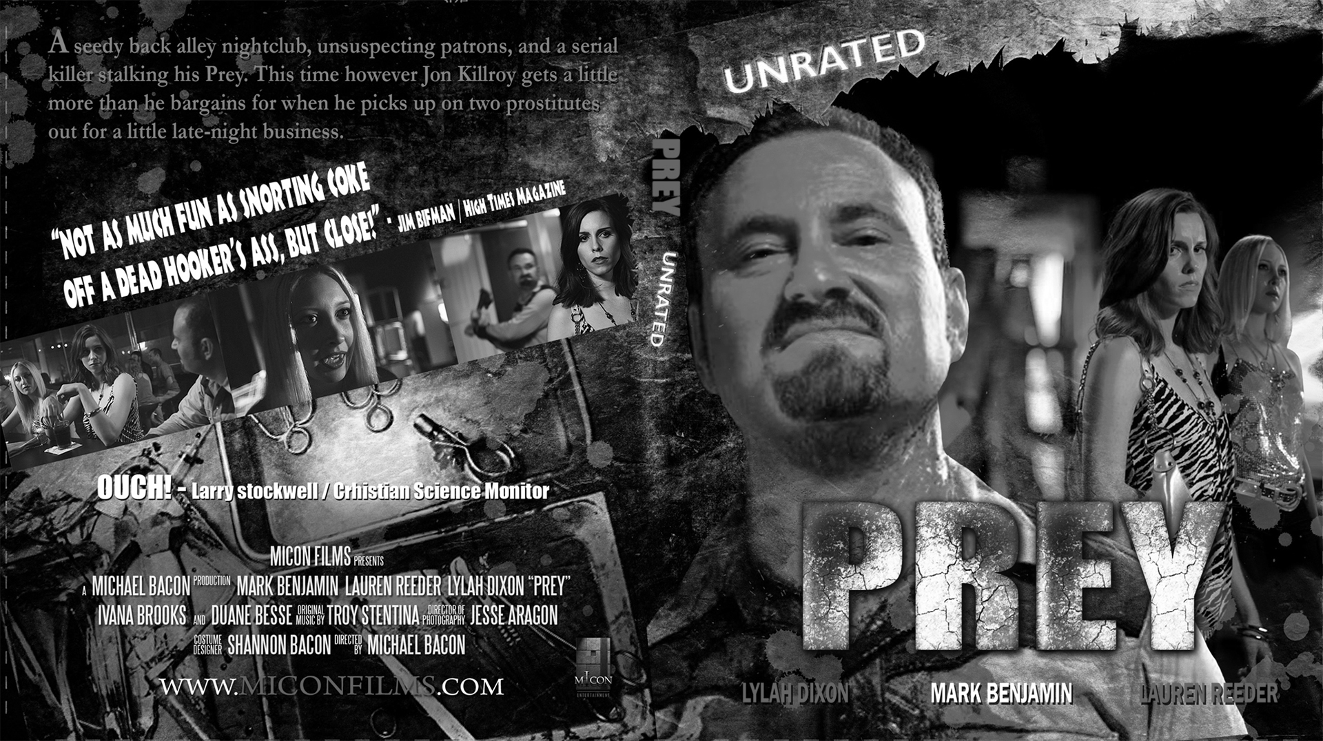 The Making of Prey - Home site of Michael Bacon